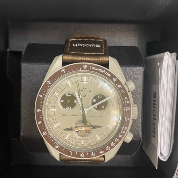 Swatch | Accessories | Mission To Saturn Bioceramic Moonswatch ...